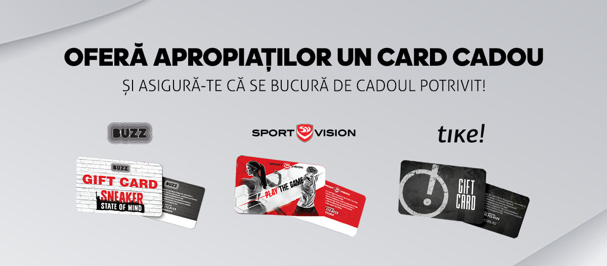 Card Cadou BUZZ - termeni si conditii | BuzzSneakers Romania