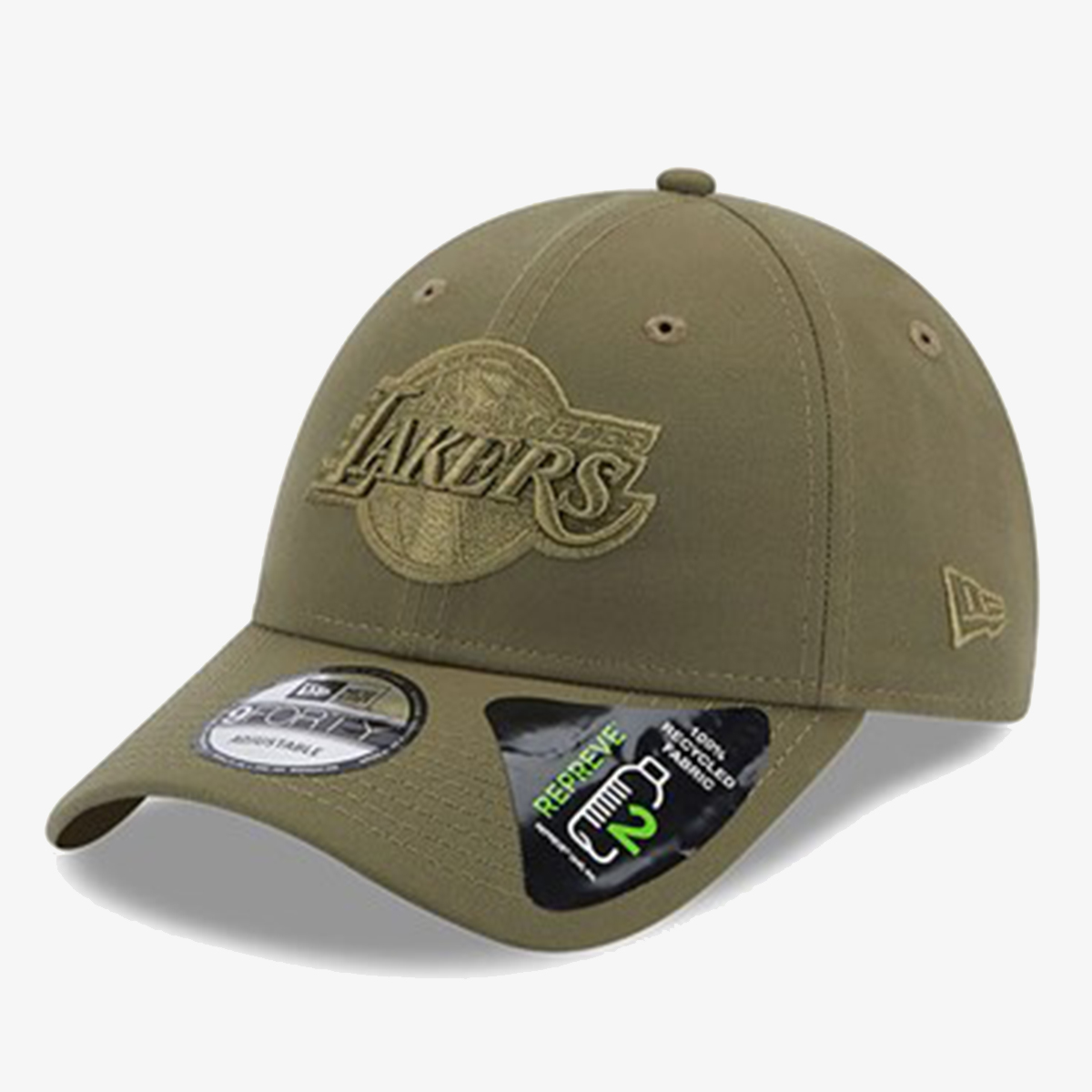 NEW ERA Sapca LA Lakers Repreve Green 9FORTY Adjustable Cap ...