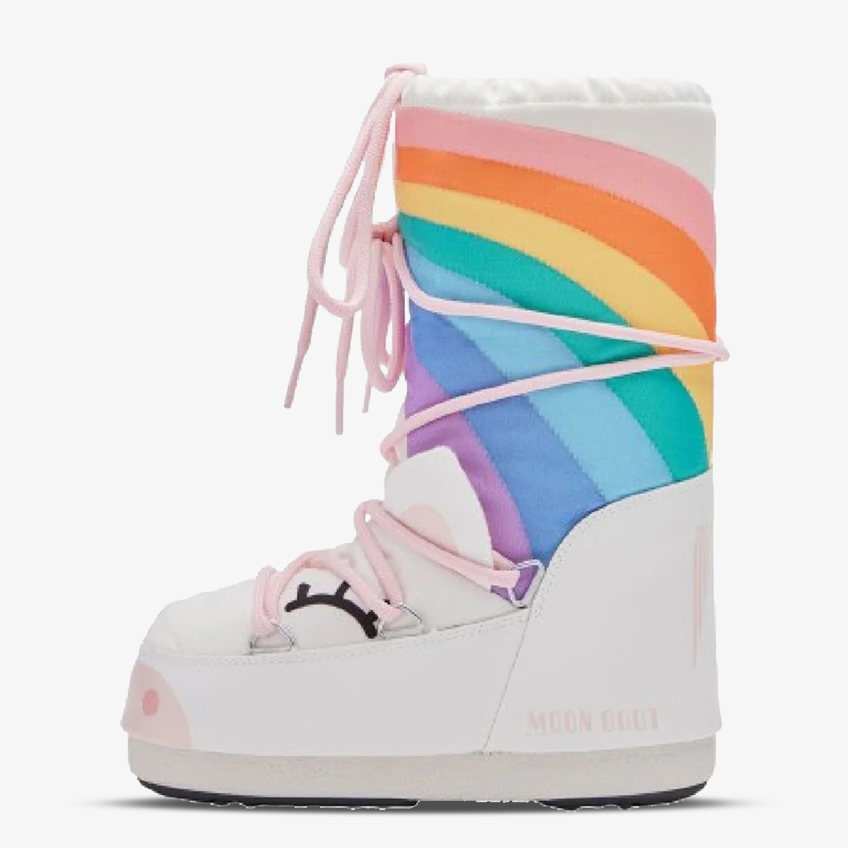 MOON BOOT Ghete MB ICON UNI WHITE/MULTICOOR | BuzzSneakers Romania