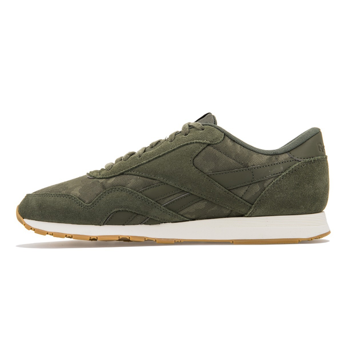Reebok Pantofi Sport CL NYLON SG HUNTER GREEN/CHALK | BuzzSneakers Romania