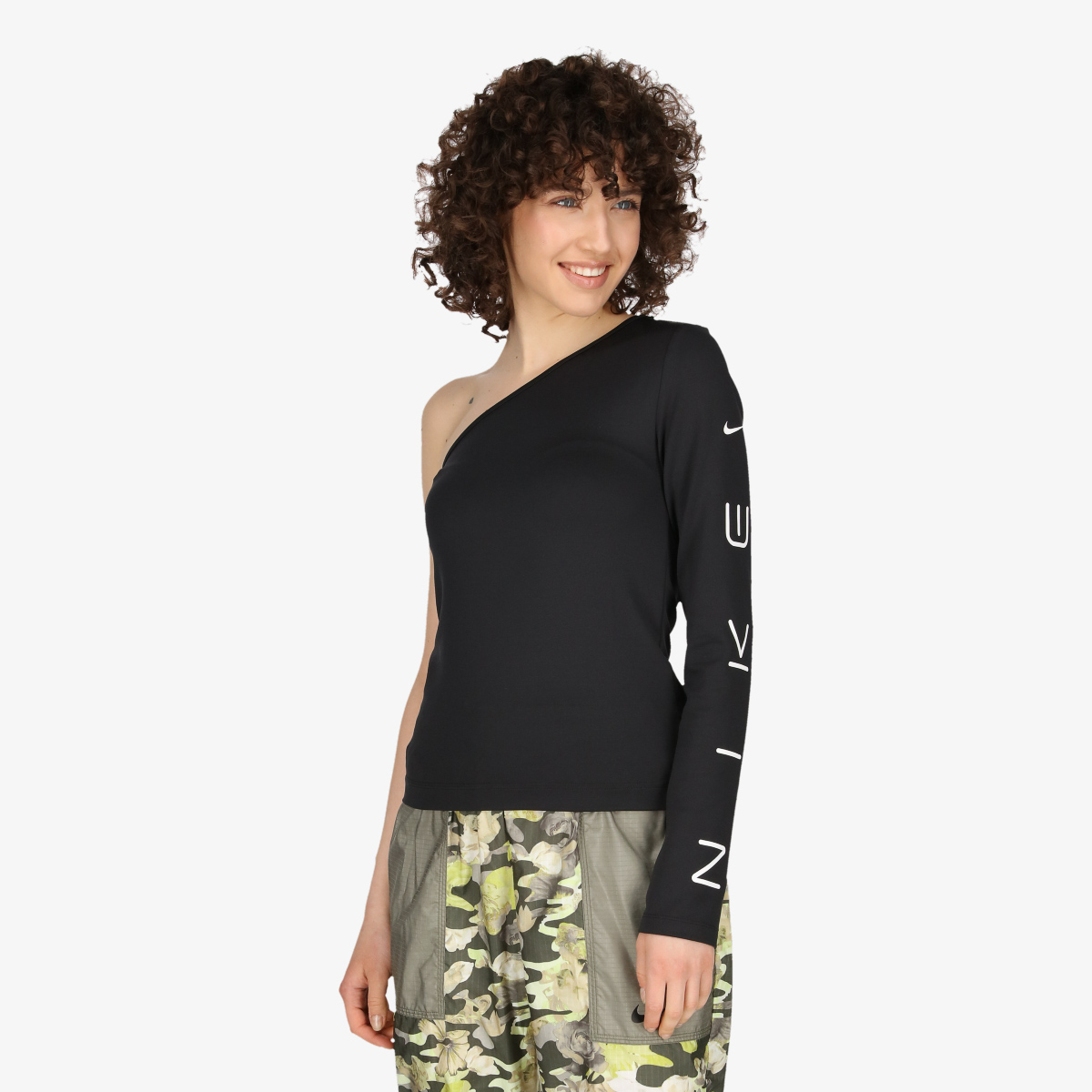NIKE Tricouri maneca lunga Sportswear Asymmetrical Long-Sleeve ...