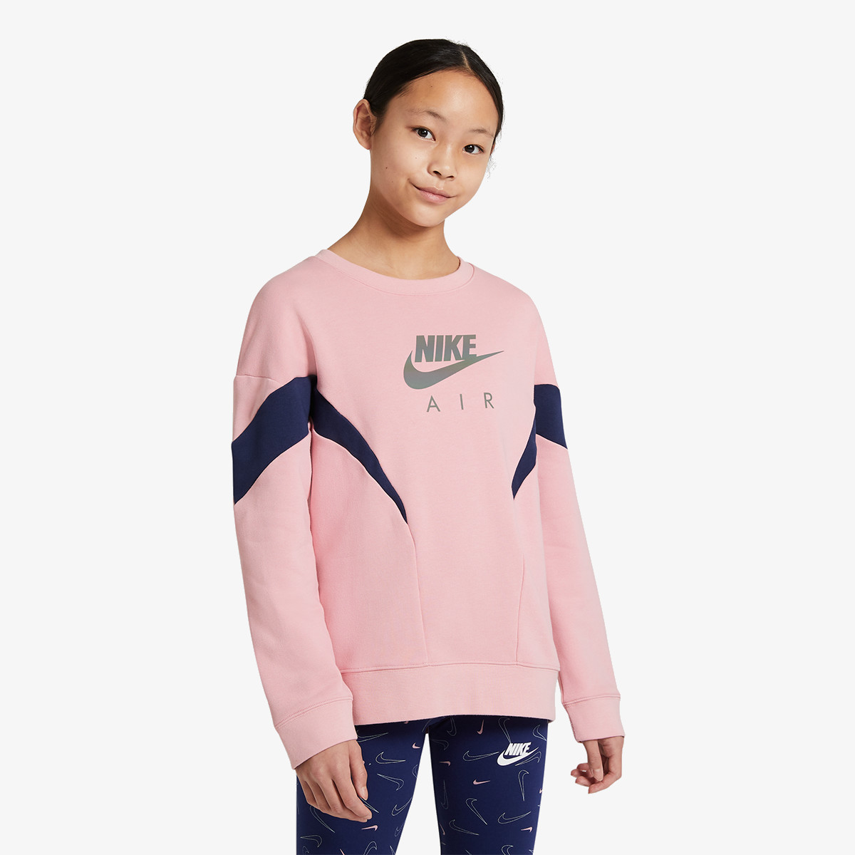 NIKE Tricouri maneca lunga G NSW AIR FT BF CREW | BuzzSneakers Romania