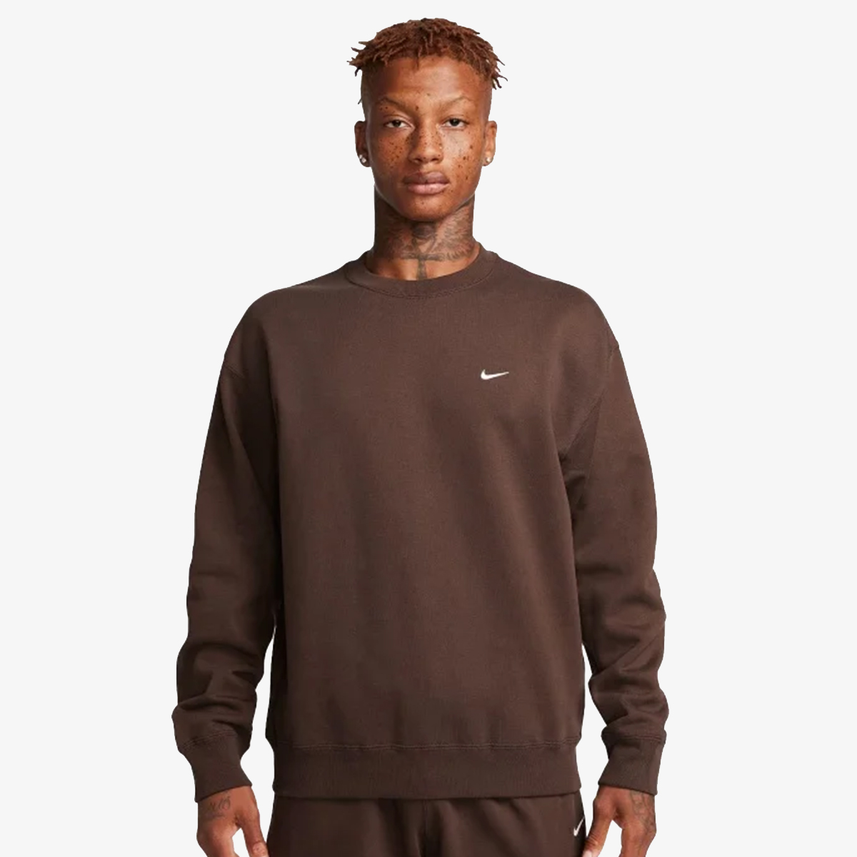 NIKE Tricouri maneca lunga M NK SOLO SWSH FLC CRW | BuzzSneakers Romania