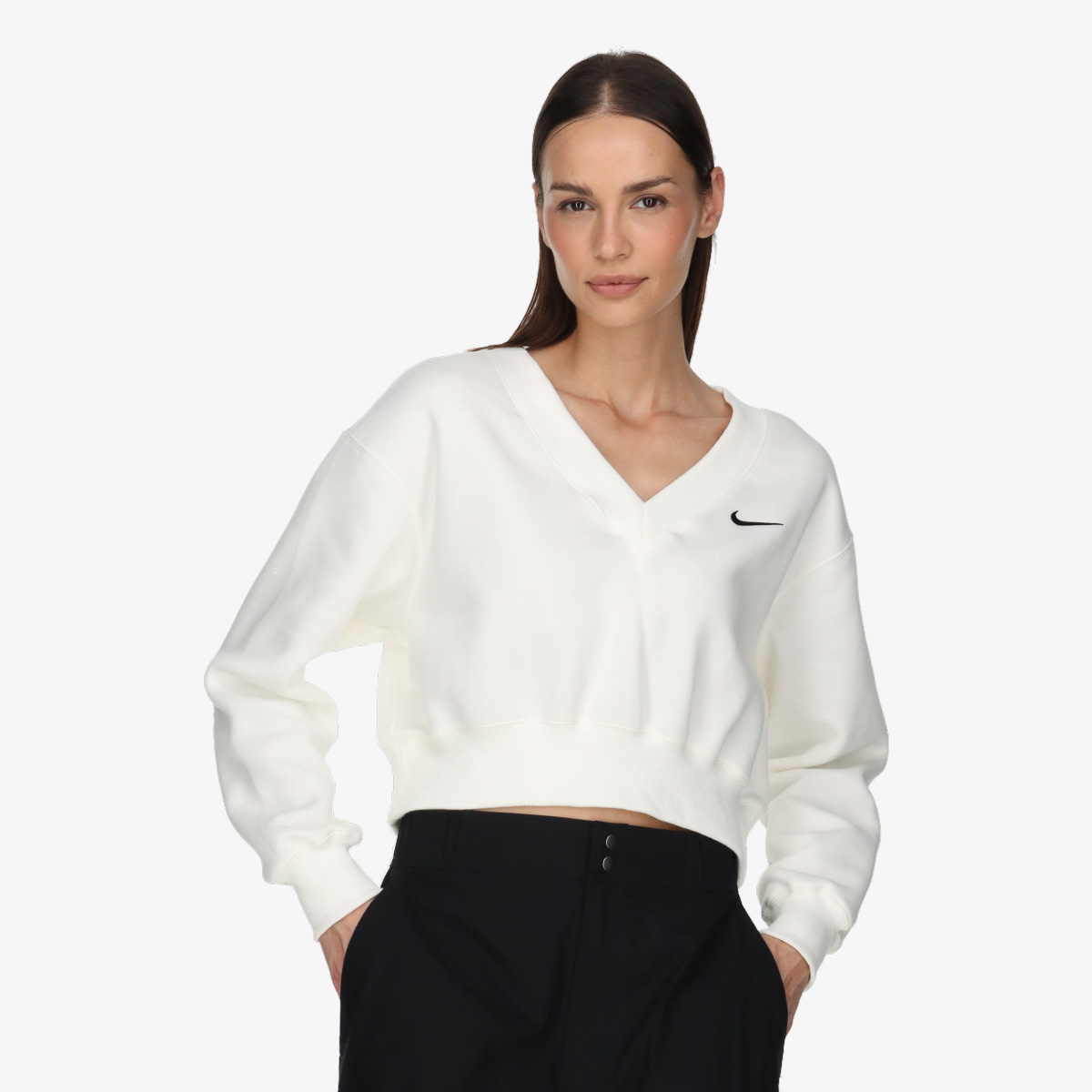 NIKE Tricouri maneca lunga Sportswear Phoenix Fleece | BuzzSneakers Romania
