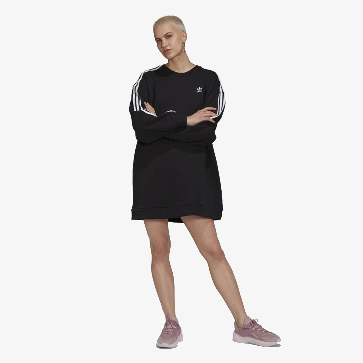ADIDAS Rochii ADICOLOR CLASSICS LONG SLEEVE SWEATSHIRT | BuzzSneakers ...